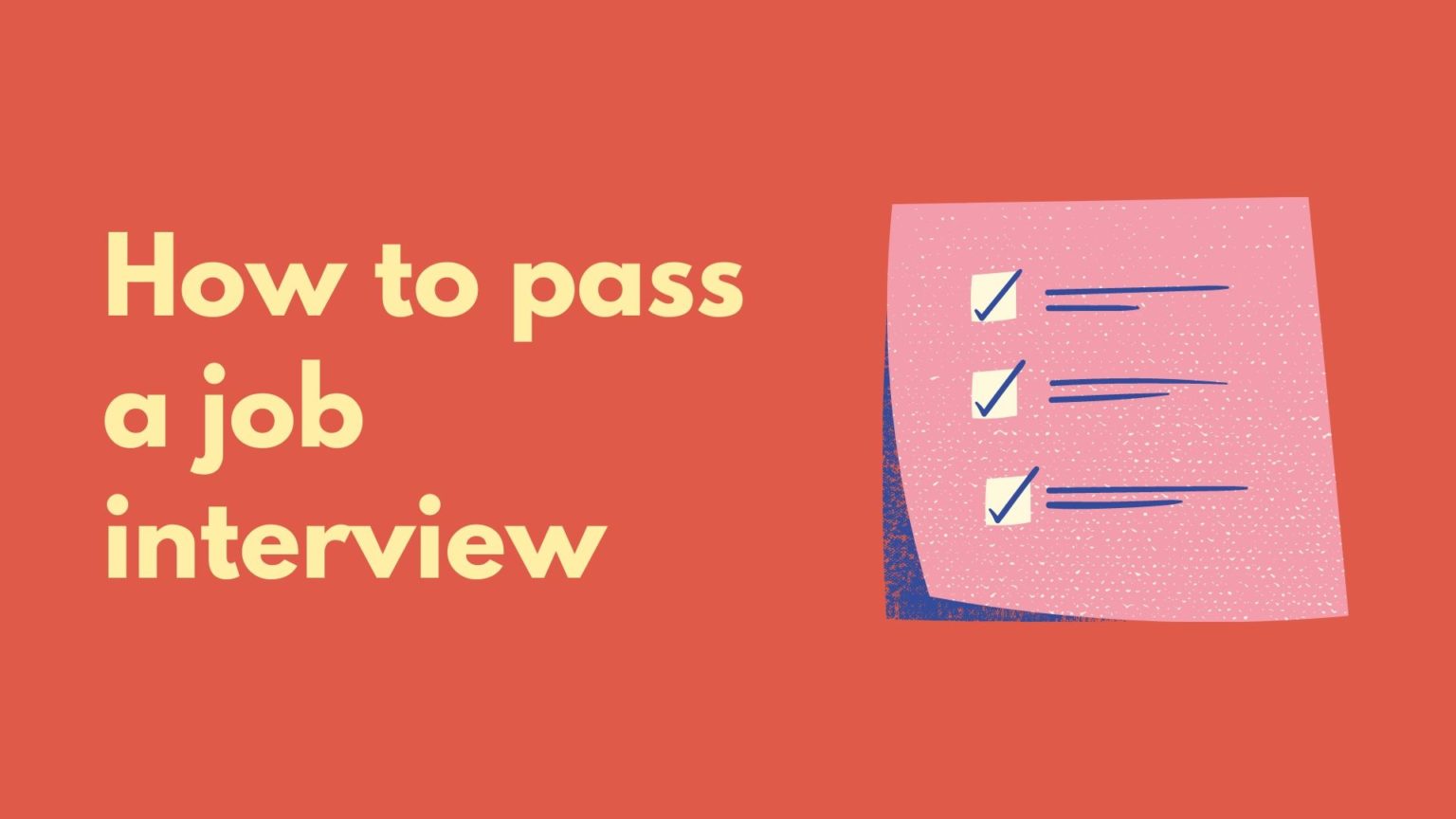 How to Pass a Job Interview - How To Singapore How to Pass a Job Interview - How To Singapore